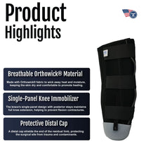 Below Knee Amputee Rigid Dressing Protector Single Panel – Restorative ...