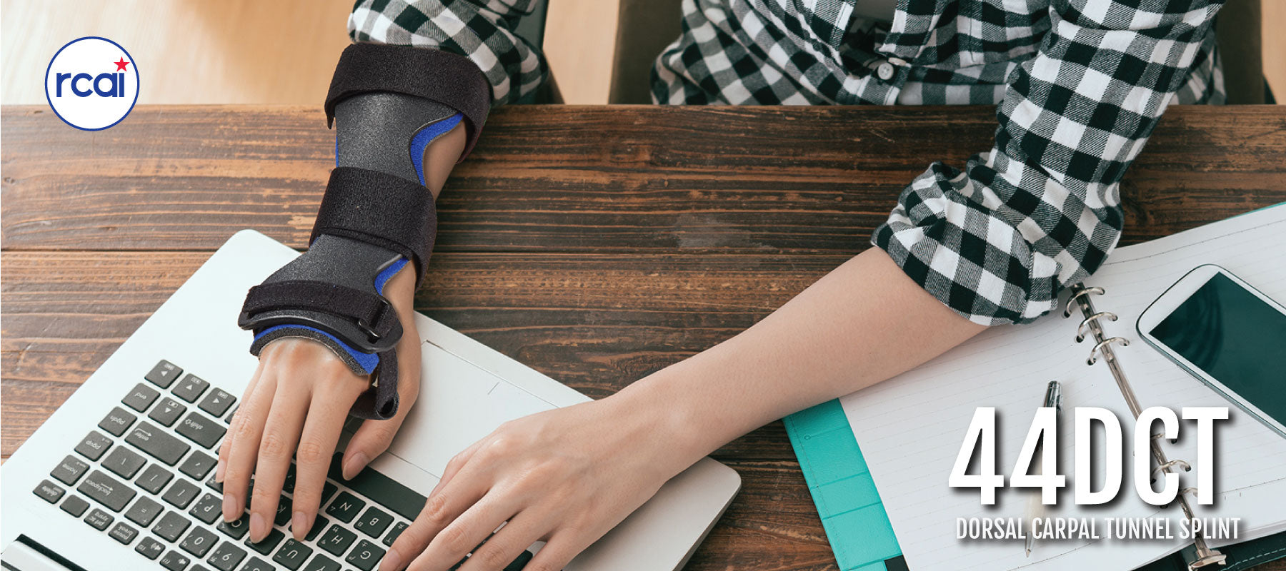 RCAI Dorsal Carpal Tunnel Splint – Medical-Grade Wrist Support ...