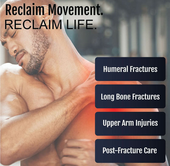 Over-the-Shoulder Humeral Fracture Brace | Comfortable & Adjustable Su ...