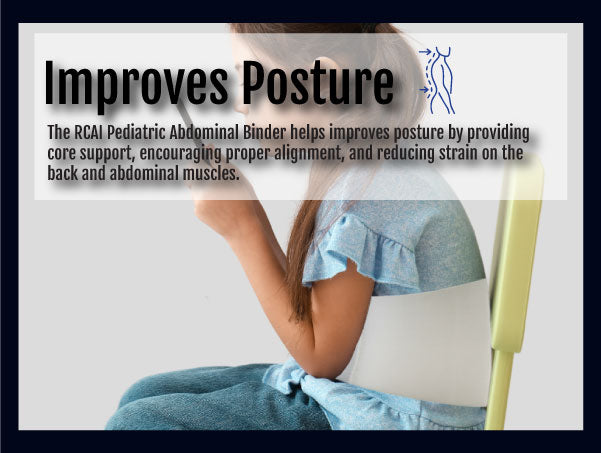 RCAI Pediatric Abdominal Binder | Comfortable Medical-Grade Support ...
