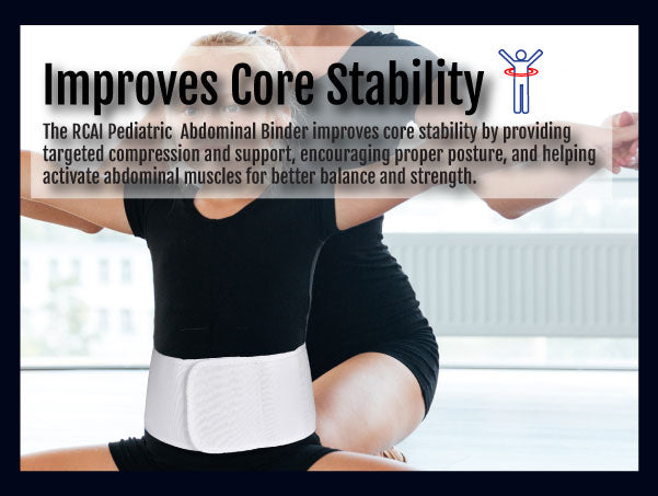 RCAI Pediatric Abdominal Binder | Comfortable Medical-Grade Support ...