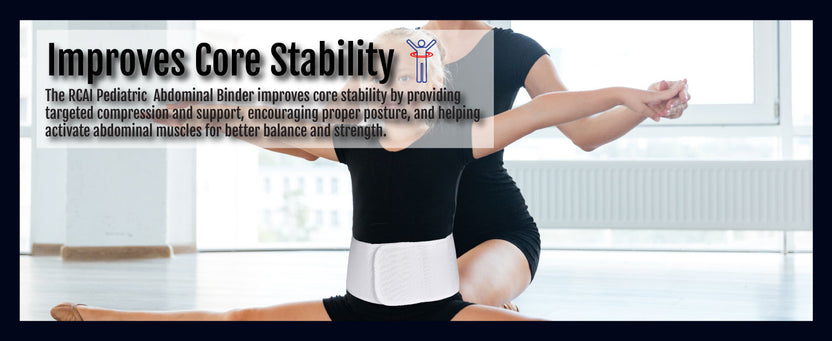 RCAI Pediatric Abdominal Binder | Comfortable Medical-Grade Support ...